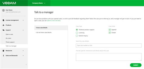 KB2320 How To Contact Veeam Support Management