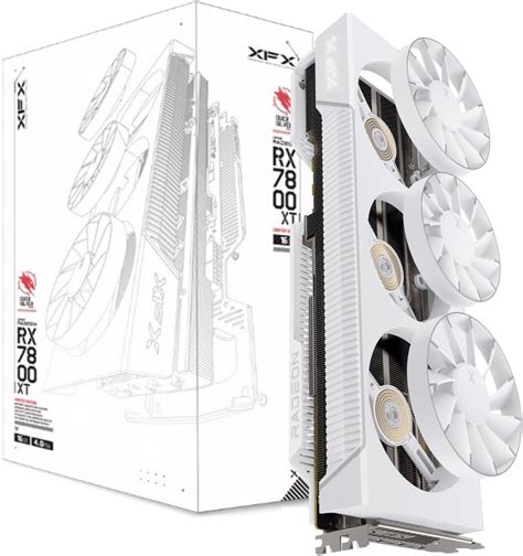 Xfx Quicksilver Amd Radeon Rx 7800 Xt Scheda Grafica Magnetica Da