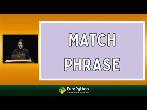 EuroPython Talk Super Search With OpenSearch And Python From EuroPython Conference Class Central
