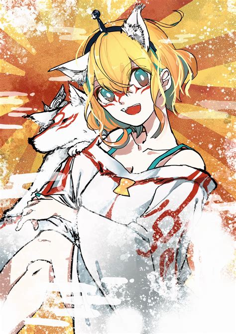 Safebooru 1girl D Amano Pikamee Amaterasu Animal Ear Fluff Animal