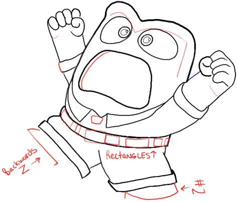 How To Draw Anger From Inside Out With Easy Step By Step Drawing Tutorial How To Draw Step By