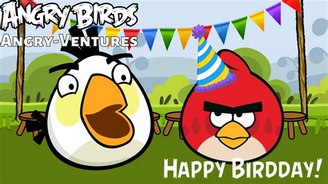 Angry Birds Birthday Background