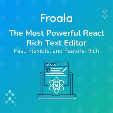 Froala On Linkedin Reactjs Richtexteditor Frontenddevelopment
