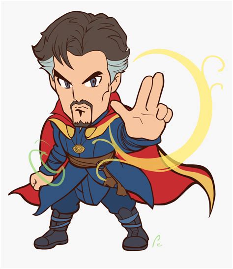 Doctor Strange Chibi Doctor Strange Cartoon HD Png Download Kindpng