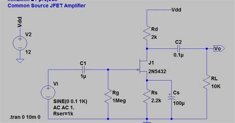 Electro Magnetic World Common Source Fet Amplifier