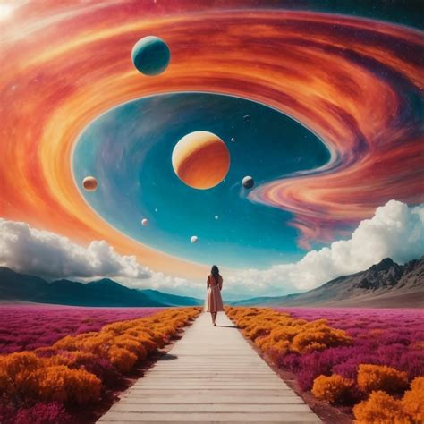 Premium Ai Image A Beautiful Design Of A Parallel Universe