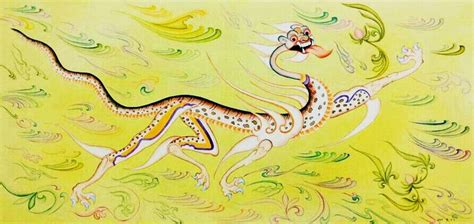 정다기 사신도백호 민화 동양화 한국화