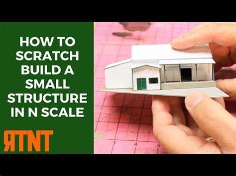 Scratch Building A Passenger Station Build Model Train Layouts For Less YouTube