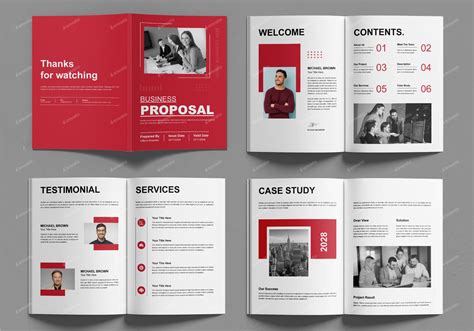 Business Proposal Design Layout Print Templates Graphicriver