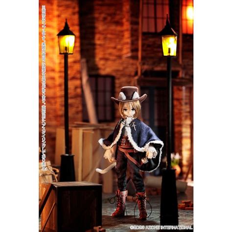 Alvastaria Milo Knight In Boots White Cat Black Cat Azone International