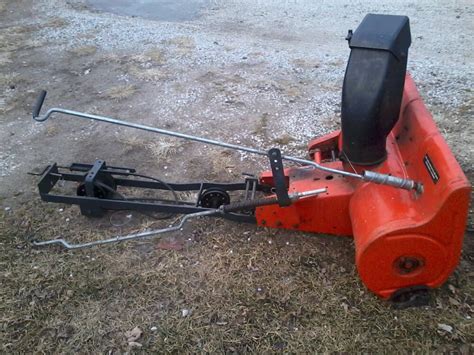 Simplicity 36 Snowthrower 16lth Broadmoor Series Garden Tractor