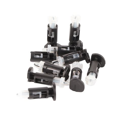 Heat Sink Mounting Pins Plastic Cpu Mount Clips Push Screws For Intel