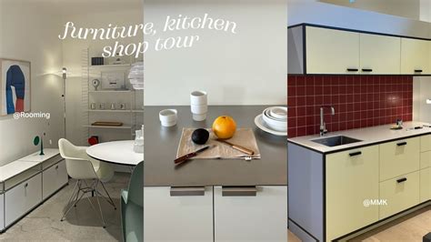 미드센추리 빈티지가구🛋🪑 ˚ 가구샵 루밍 방문⌇주방 인테리어🍽 키친 제품 맛집 Mmk 샵 투어 브이로그 유망고 Umango Youtube