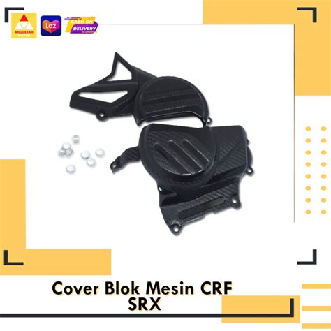 Cover Blok Tutup Blok Mesin Crf Only Srx Lazada Indonesia