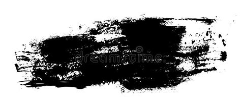 Black Blob Object On White Background Vector Illustration Stock Vector