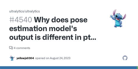 Why Does Pose Estimation Models Output Is Different In Pt File And Onnx File · Issue 4540