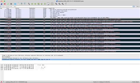 使用 tcpdump 和 wireshark 分析 MySQL 协议握手过程
