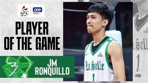 Jm Ronquillo Tallied 20 Pts In Dlsu Win Vs Admu 😤 Uaap Season 86 Mens Volleyball Highlights