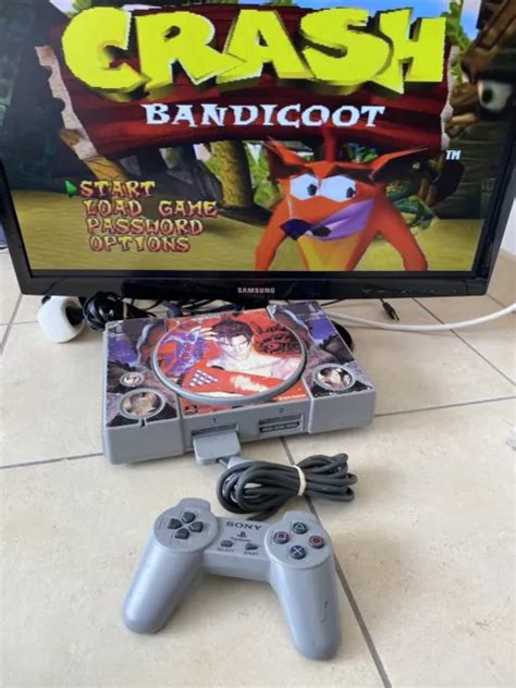 Console Seule Ps1 Sony Playstation Ps 1 Câble Et Manette Fonctionne