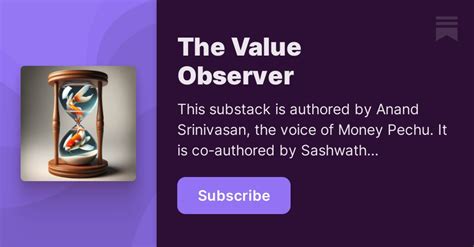 The Value Observer Substack