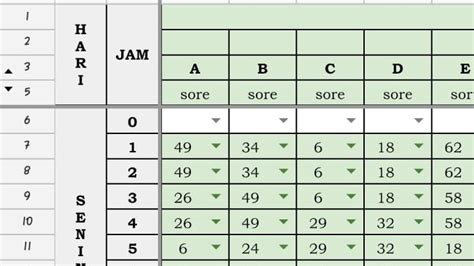 Entrymerapikan Data Di Excel Atau Spreadsheet