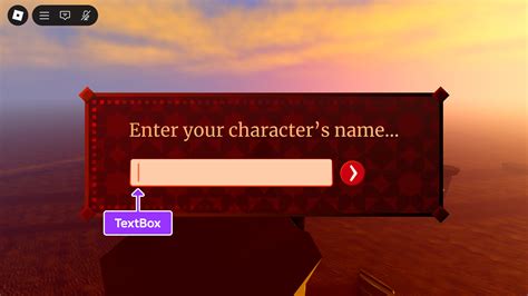 Text Input Fields Documentation Roblox Creator Hub
