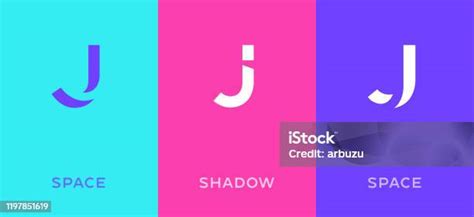 문자 J 최소한의 로고 아이콘 디자인 템플릿 요소의 집합 알파벳 J에 대한 스톡 벡터 아트 및 기타 이미지 알파벳 J 로고 추상적인 Istock