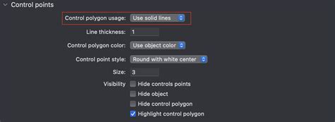Control Polygon Line Thickness Nurbs Vs Subd Rhino For Mac