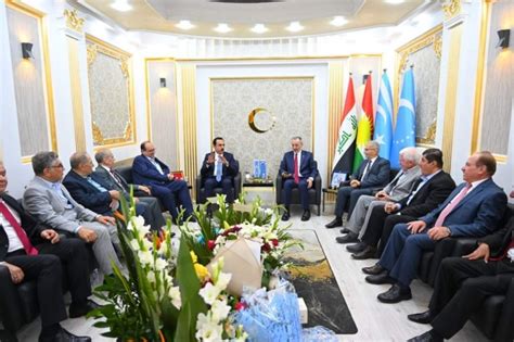 پارێزگاری هەولێر، سەردانی بەرەی تورکمانی عێراقی کرد پارێزگای هەولێر Erbil Governorate