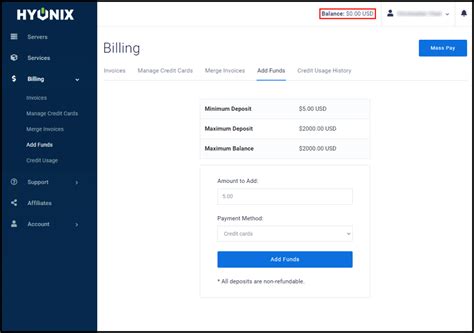 How To Add Funds To Hyonix Account Knowledge Base Hyonix