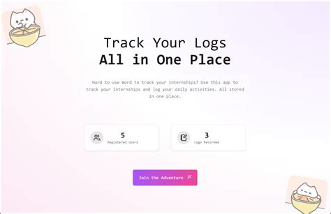 Github Hachirosanintern Log Tracker Internship Log Tracker That