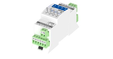 Io Modul 4× Ui 4x Do Modbus Rtuascii Nebo Bacnet Mstp Rs485