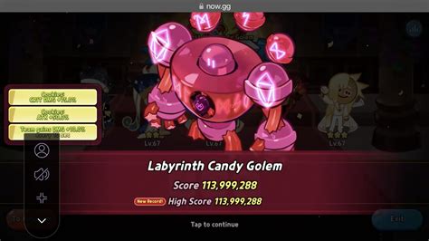 Finally Reached M Dmg On Candy Golem R Cookierunkingdom