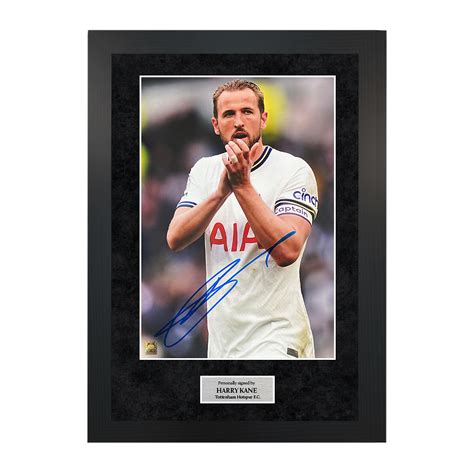 Harry Kane Signed Photo Mr Memorabilia