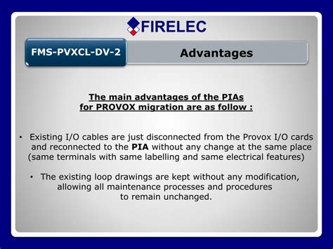 PPT FIRELEC Migration Solution PowerPoint Presentation Free Download ID 6667450