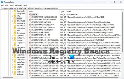 Windows Registry Basics Explained Windows Registry Basics Explained