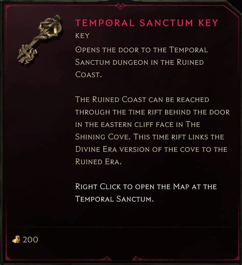 Temporal Sanctum Dungeon Walkthrough And Rewards Last Epoch