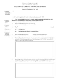 Character Statutory Declaration Home Affairs Statutory Declaration PDF PRO