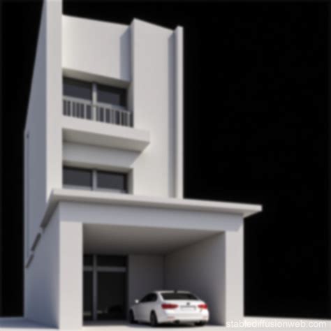 Modern Architectural Render Stable Diffusion Online