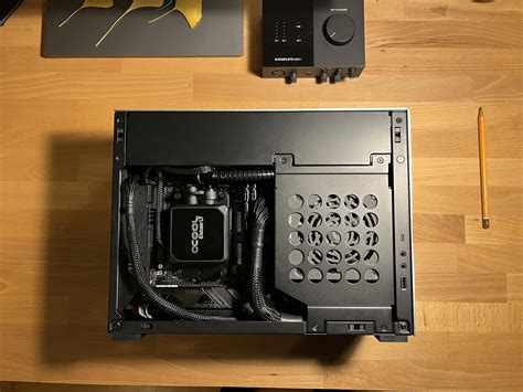 first custom loop meshlicious 7950x 4090 dual rad 280 240 r sffpc