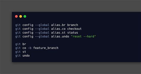 How To Configure Git Aliases