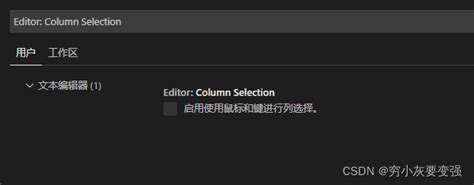 Vscode 鼠标选中出现矩形框，变成正常 Vscode框选方式修改 Csdn博客