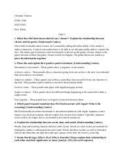 Worm World Quiz Docx Chemale Johnson ENGL Prof White Quiz What Does