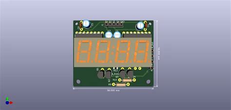 4 digits 7 segments display 74hc595 shift register