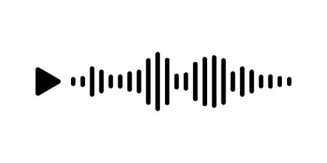 오디오 음성 메시지 웨이브와 메시저의 흰색 배경에 재생 버튼 웹 사이트 또는 응용 프로그램에 대한 벡터 일러스트레이션입니다 모바일 앱을 통해 통신하는 사람들의 개념 0명에
