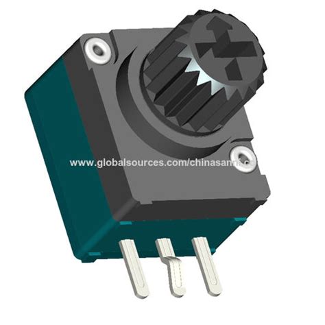 Rotary Potentiometer 9mm Insulated Shaft Sealed Potentiometer Single Unit Potentiometer For Car