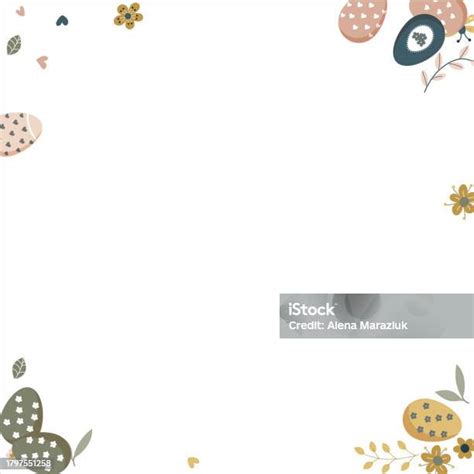 행복한 부활절 배너 달걀 꽃 나뭇 가지의 패턴입니다 카드 배너 포스터 전단지 및 웹용 봄 축제 벡터 일러스트 레이 션 0명에