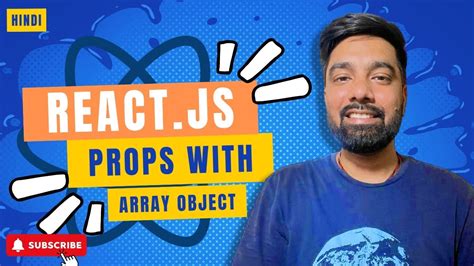 Props With Array And Object In React Hindi 09 React Tutorial Az Bytes Youtube