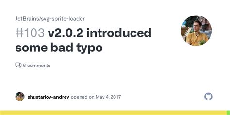 V Introduced Some Bad Typo Issue JetBrains Svg Sprite Loader GitHub