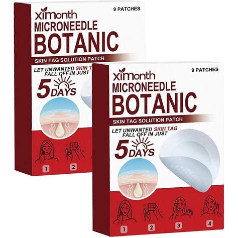 Microneedles Botanical Skin Appendage Removal Patch Skin Patch For